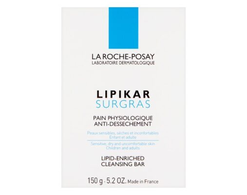 La Roche Posay Lipikar Surgras Lipid-Enriched Cleansing Bar 150g - La ...